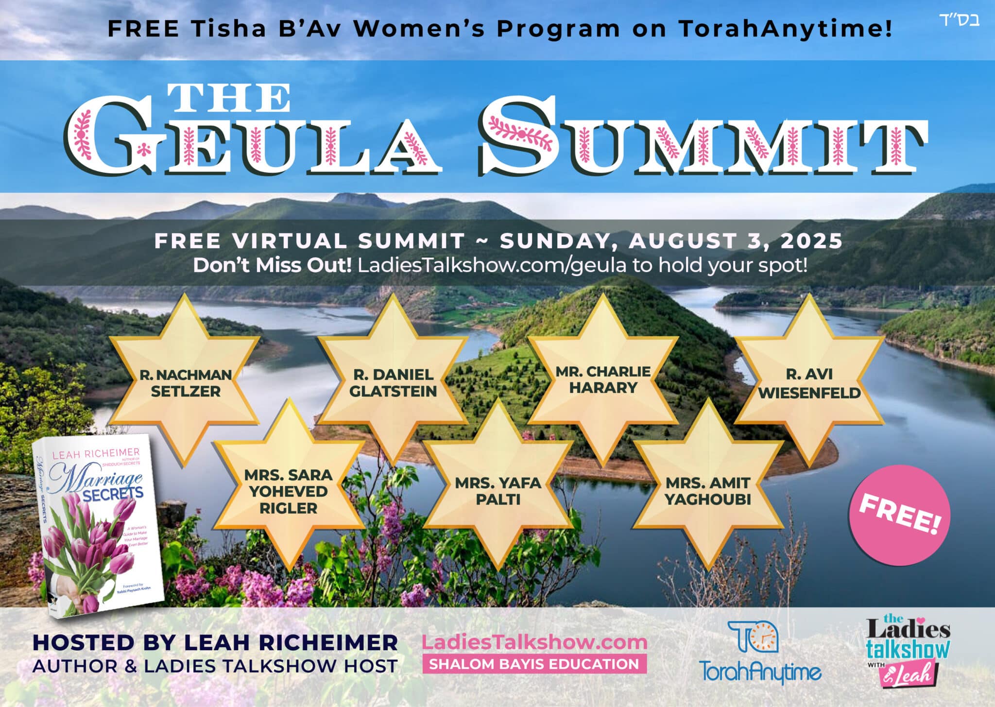 Geula Summit 2025 – The Ladies Talk Show with Leah